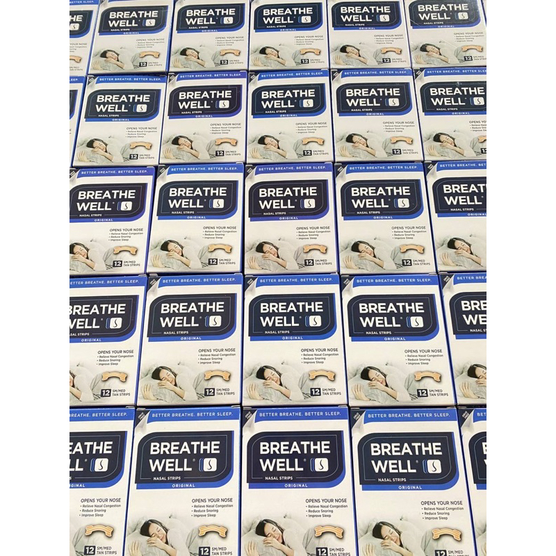 BREATH WELL NASAL STRIP FOR SNORE ADULT | Shopee Malaysia