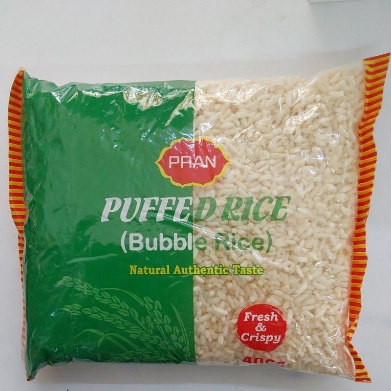 PRAN Puffed Rice (400g) Bubble Rice / Muri | Shopee Malaysia