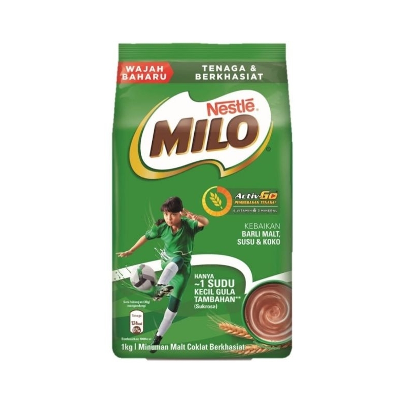 Nestle Milo Soft Pack 1kg exp 11/2024 | Shopee Malaysia