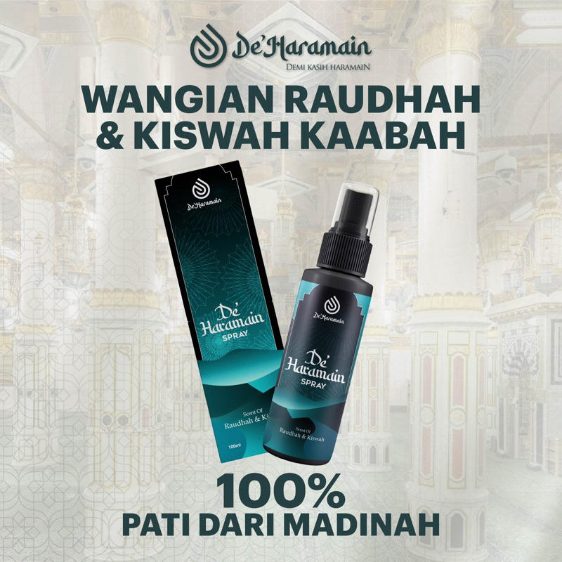 Wangian Raudhah & Kasturi dari Madinah EDP Perfume Spray Sejadah ...