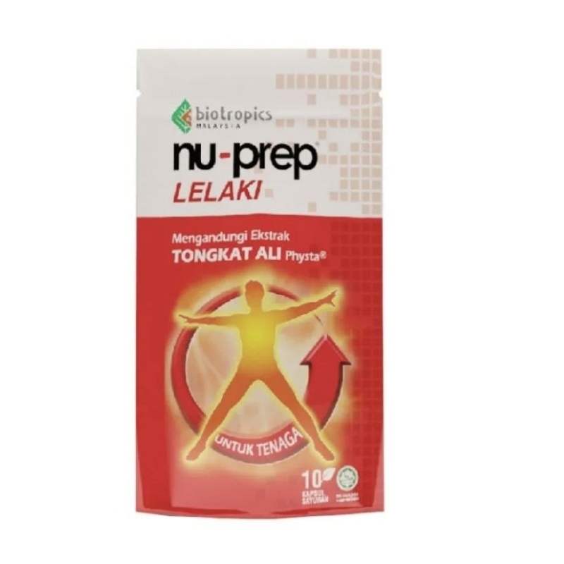 Nu-Prep NuPrep Lelaki 100 Tongkat Ali sachet travel trial pack(10 ...