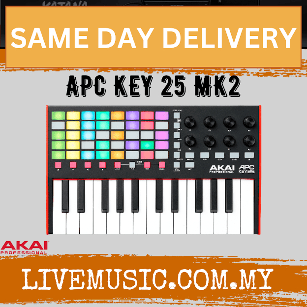 Akai Professional APC Key 25 MK2 25-key Keyboard Controller | Shopee ...