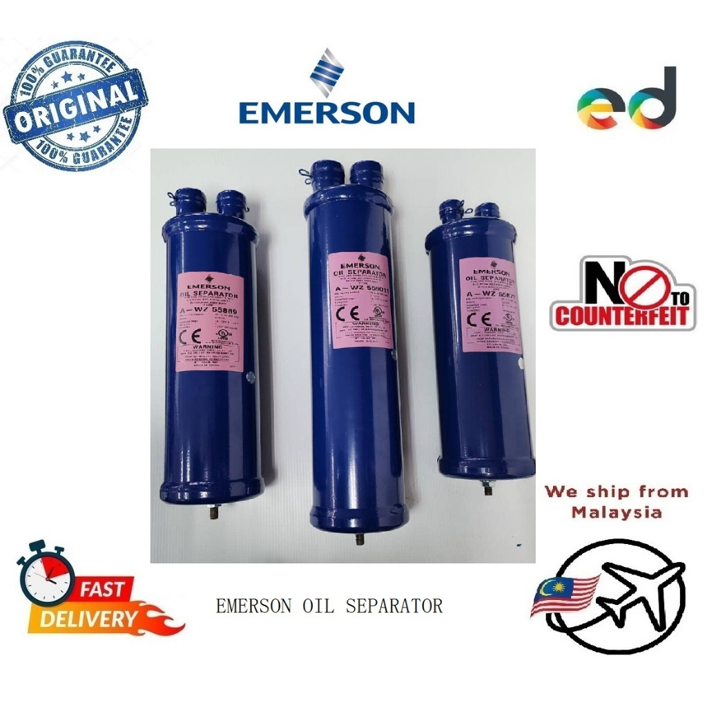 EMERSON OIL SEPARATOR SIZE 7/8" - 1 3/8" (Genuine Original) | Shopee ...