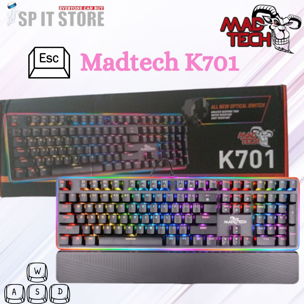MADTECH KEYBOARD K701/ MOUSE M420 | Shopee Malaysia