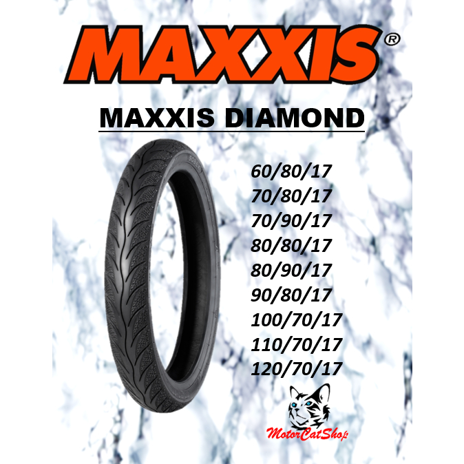 Tayar Maxxis Diamond (MA-3D) (MA-3DN) 60/80, 70/80, 70/90, 80/80, 80/90 ...