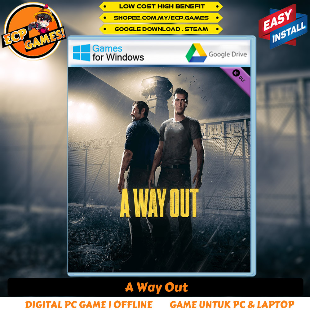 A Way Out / PC / Game / Offline / Digital Download / Dlc / Ecpgames ...