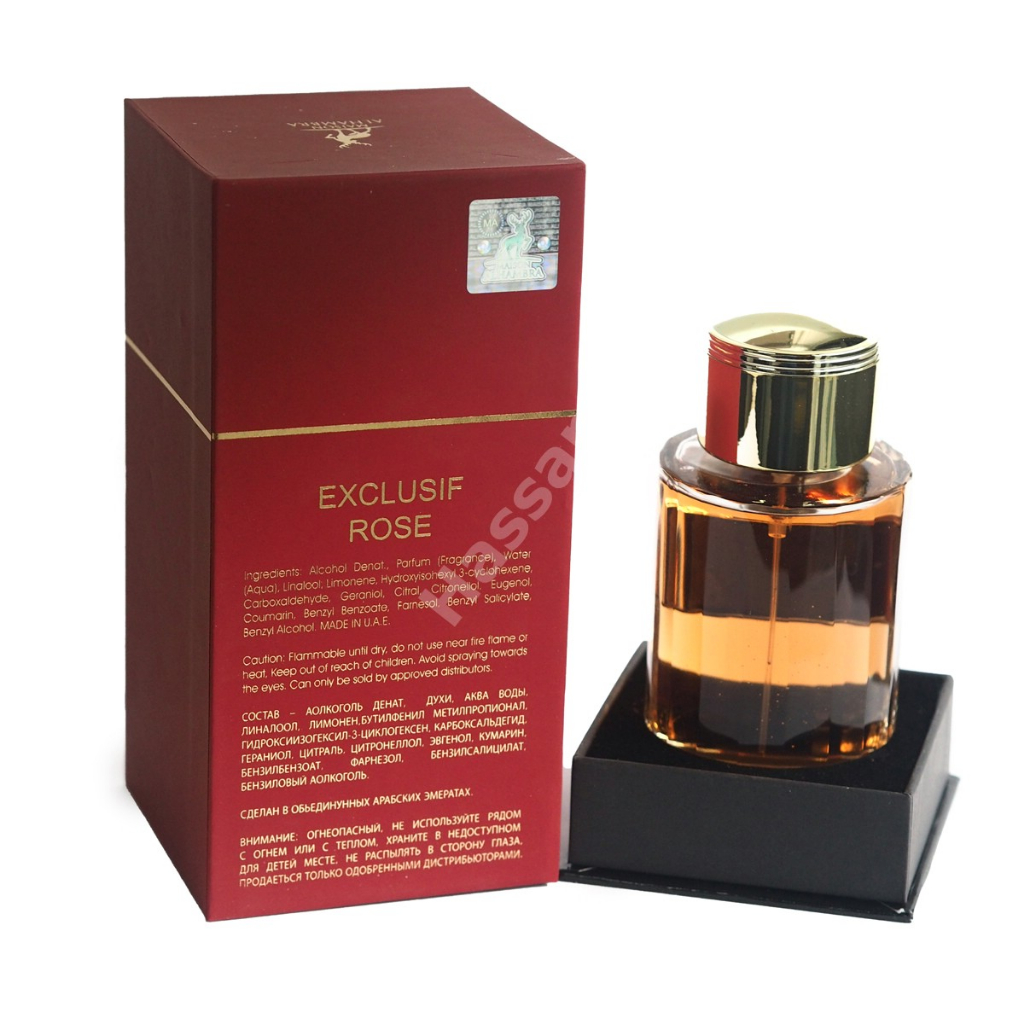 Exclusif Rose Perfume 100ML for Women by Maison Alhambra - Minyak Wangi ...