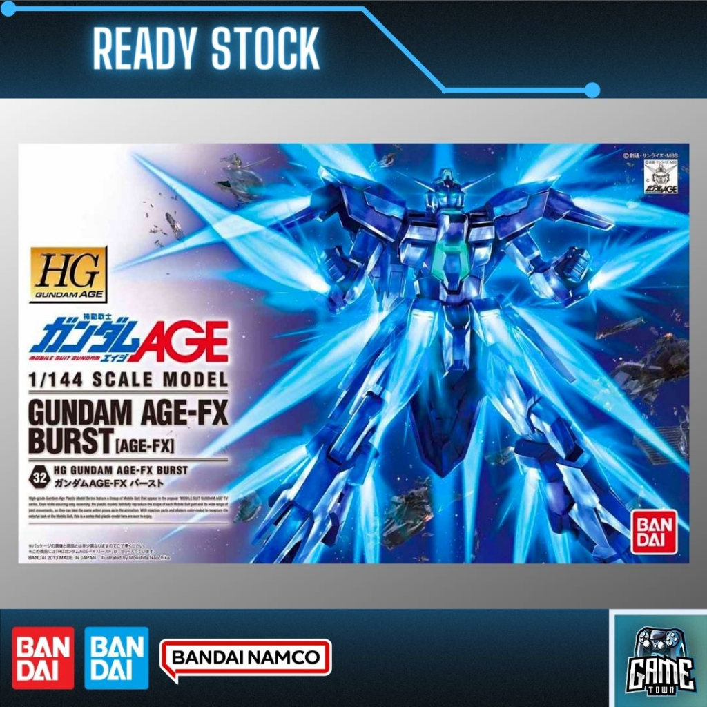 Bandai HG AGE 1/144 032 AGE-FX Gundam AGE-FX Burst Mode | Shopee Malaysia