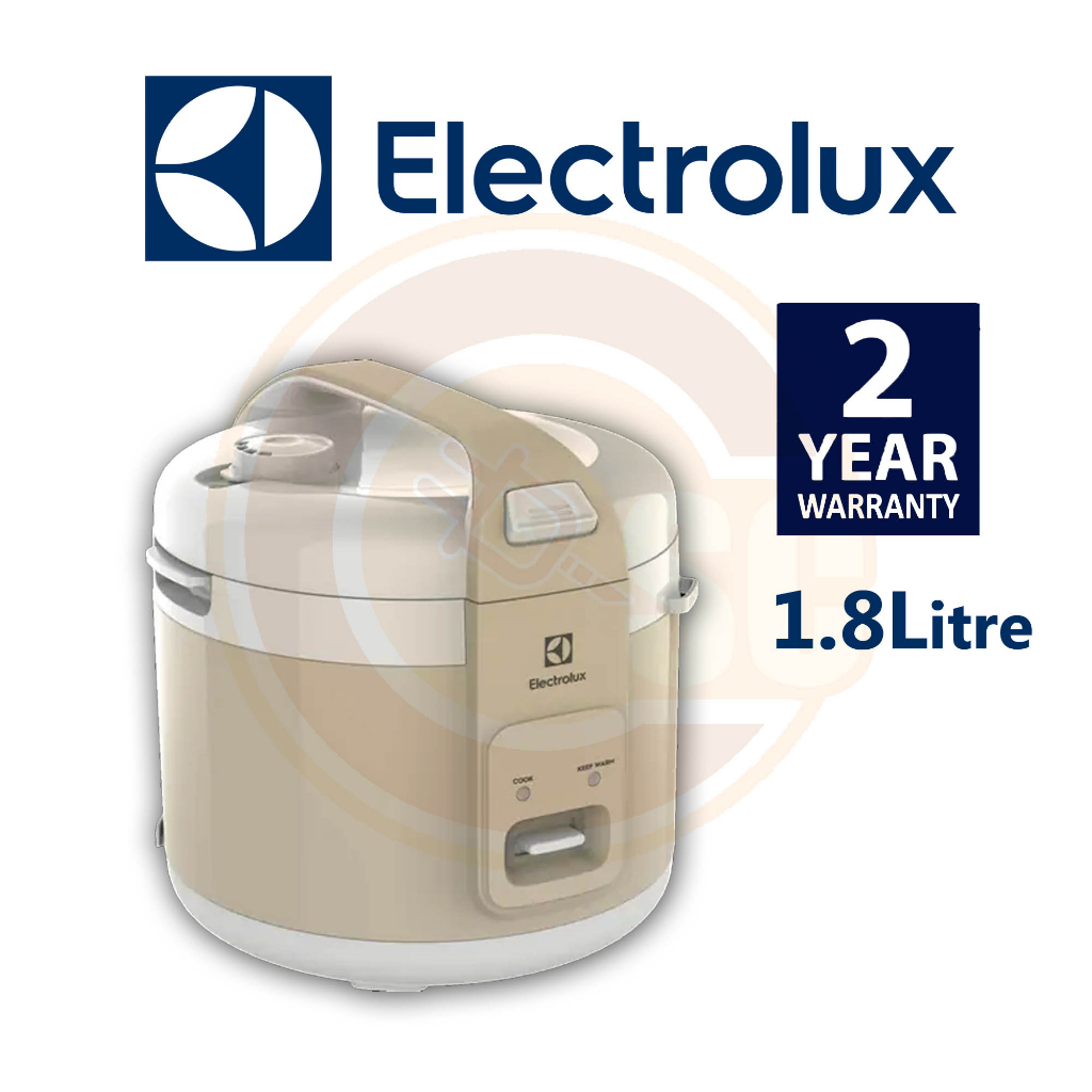[BUBBLE WRAPPED!] ELECTROLUX 1.8L JAR RICE COOKER E4RC1-350B | Shopee ...