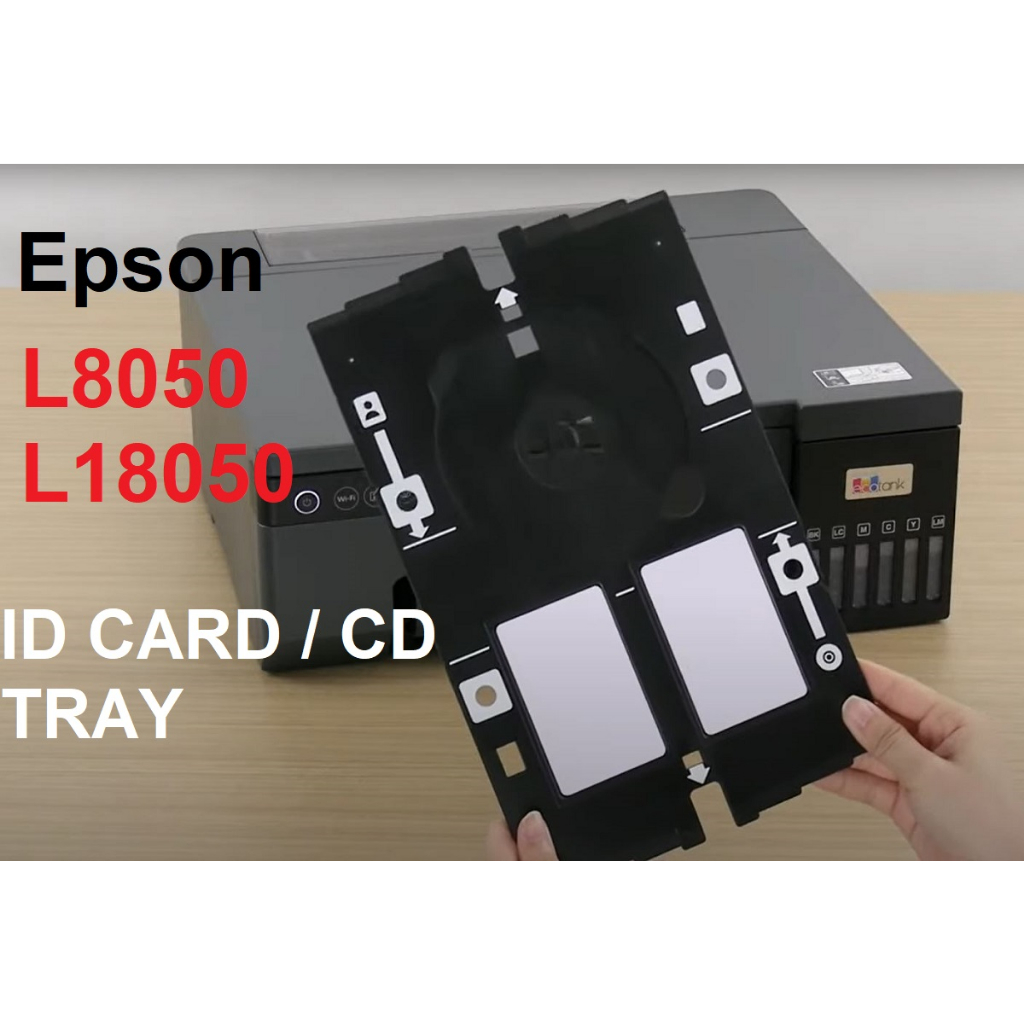 Original Epson L8050 / L8100 / L18050 ID Card Printing Tray PVC ID Card ...