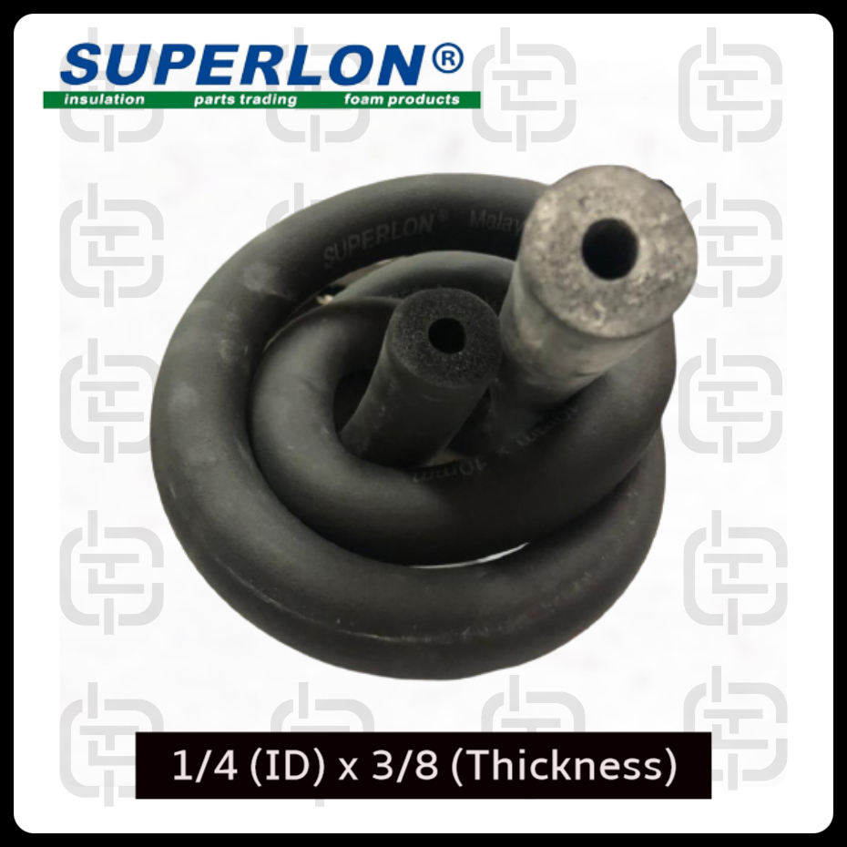 1PCS SUPERLON INSULATION AIRCOND PIPE HD FOR COPPER PIPE (OTHER SIZE ...