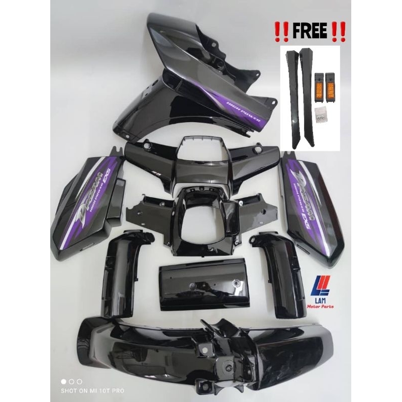 Coverset EX5 EX5 Dream Black (Siap Sticker Vietnam Purple) | Shopee ...