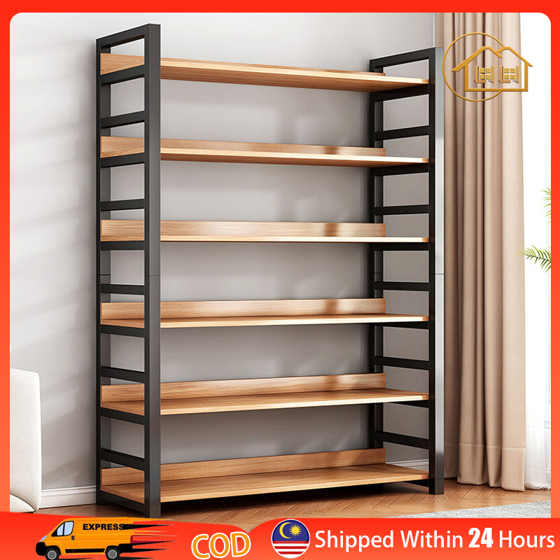 LI-5 Layers Book Shelf Multipurpose Shelves Display Rack Living Room ...