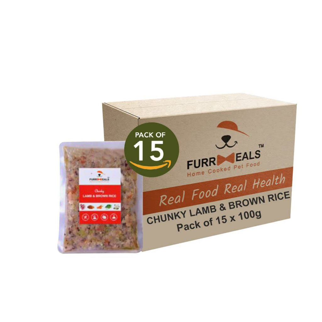 FurrMeals Lamb and Brown Rice Ready-to-Eat Fresh Dog Food 100g | Shopee ...