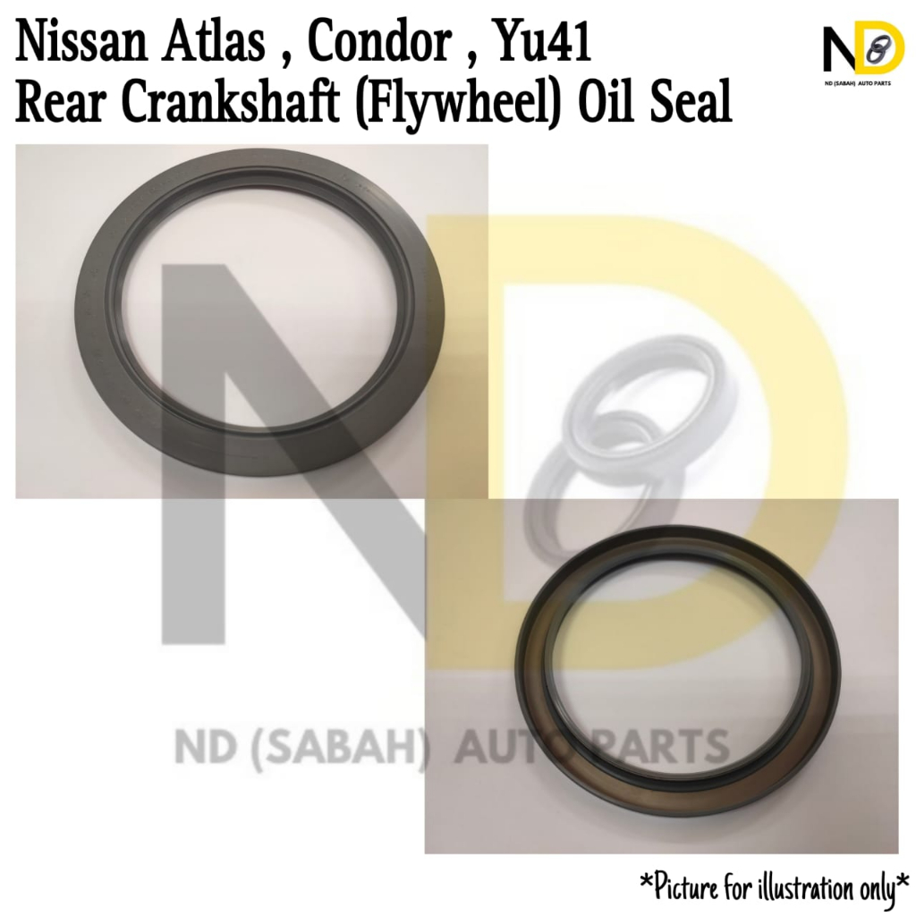 NISSAN ATLAS / CONDOR / YU41 REAR CRANKSHAFT (FLYWHEEL) OIL SEALS 12279 ...
