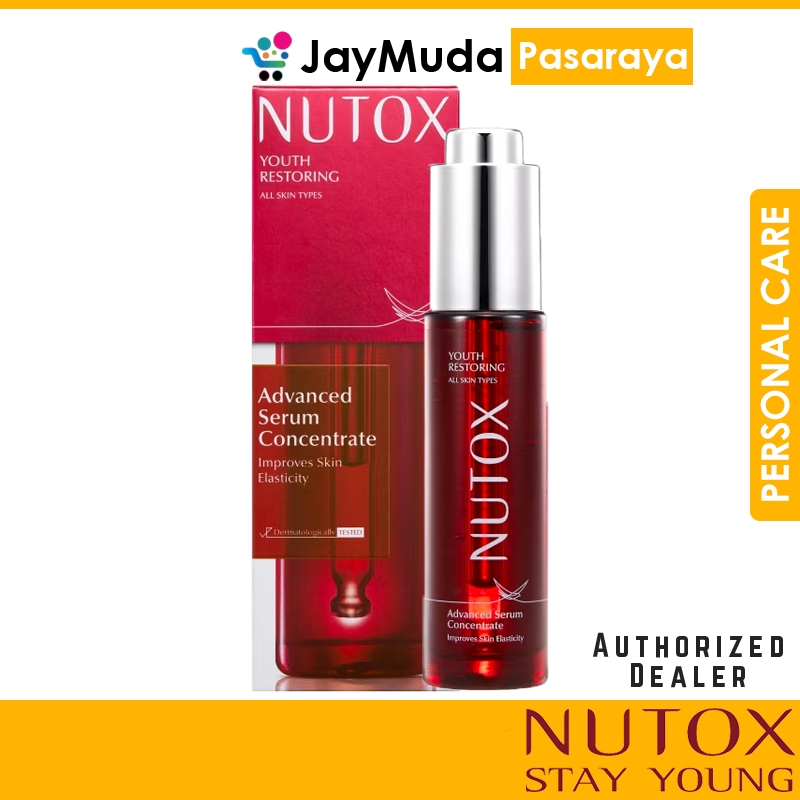 Nutox Youth Restoring Advanced Serum Concentrate 30ml All Skin Type Restores B'Nest Collagen ...