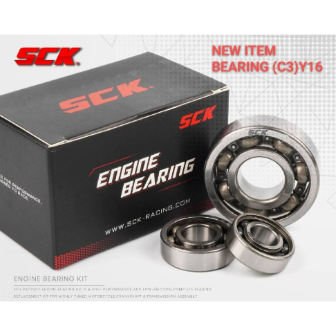 SCK RACING ENGINE BEARING SET ( C3 BEARING ) Y16ZR Y16 | Shopee Malaysia