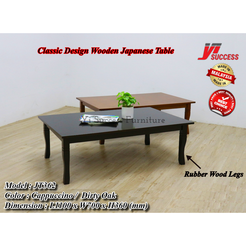 Yi Success Classic Design Japanese Table / Meja Jepun / Meja Jepun ...