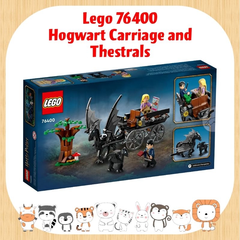 Lego 76400 Harry Potter Hogwarts Carriage and Thestrals | Shopee Malaysia
