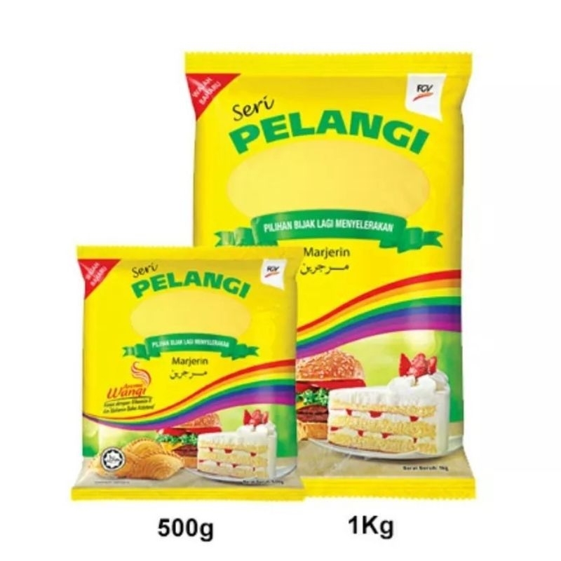 Majerin Seri Pelangi 500g / Marjerin Sri Pelangi for cake kuih biskut ...