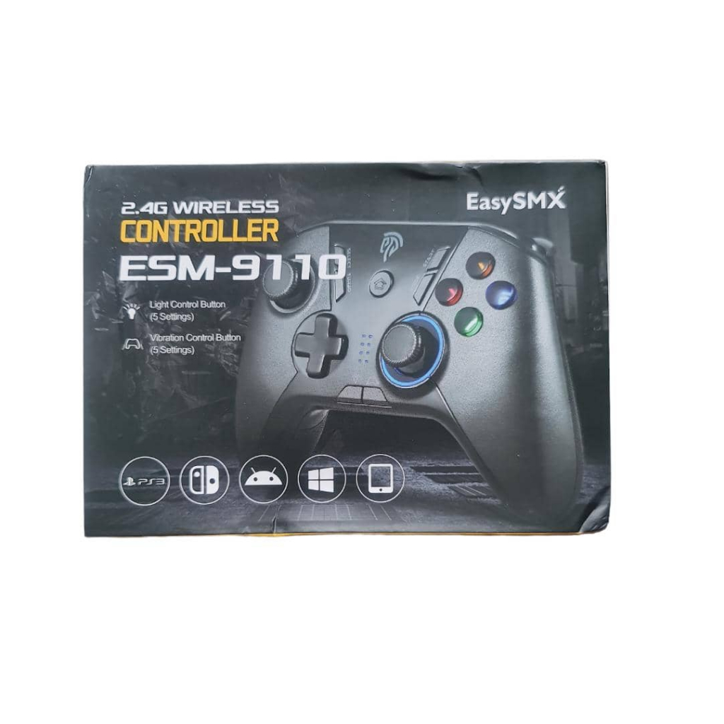 EasySMX ESM 9110 #67-020B 2.4G Wireless Game Controller for PC and Android with USB Receiver ...