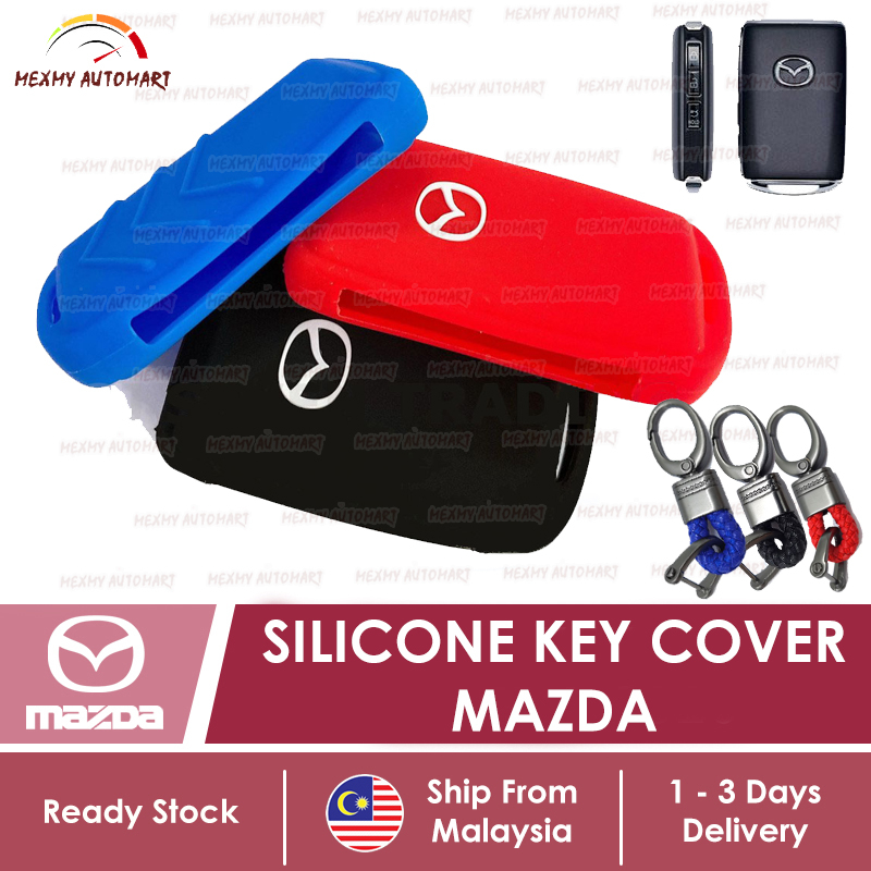 [NEW] MAZDA 2020 - 2025 Silicone Car Key Cover Sarung Kunci 2 3 6 Sedan ...