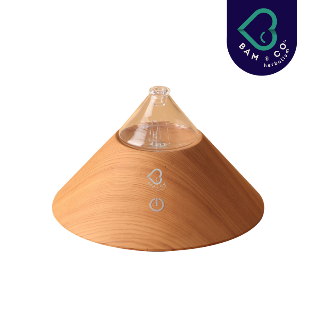 BAM & CO. Mountain View Therapeutic Aromatherapy Nebulizer Wireless ...