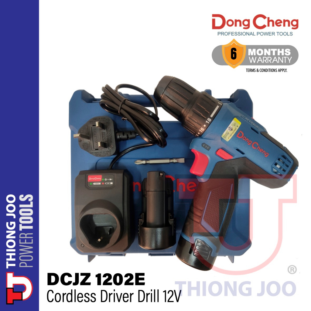DONGCHENG DCJZ 1202E 12V CORDLESS DRILL DRIVER | Shopee Malaysia