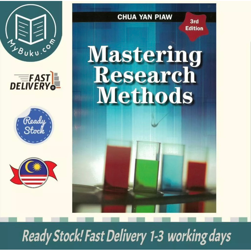 🔥LELONG🔥MASTERING RESEARCH METHODS CHUA YAN PIAW 3rd Edition | Shopee ...