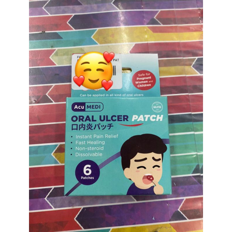 ACUMEDI ORAL ULCER PATCH (6PACTHES) | Shopee Malaysia
