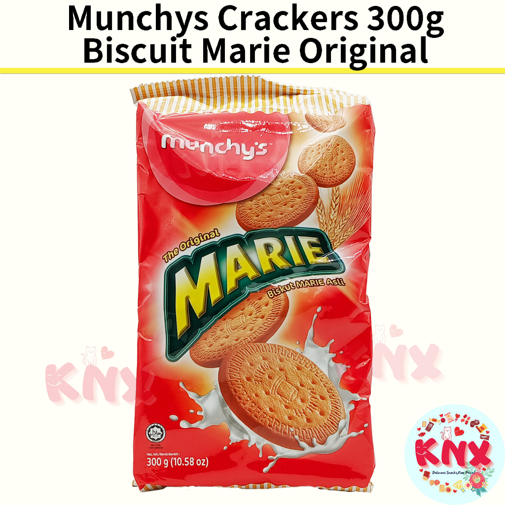 Munchys Crackers Easy Pack 6sachets (Wheat, Marie, Butter, Choco, Cream Crackers) | Shopee Malaysia