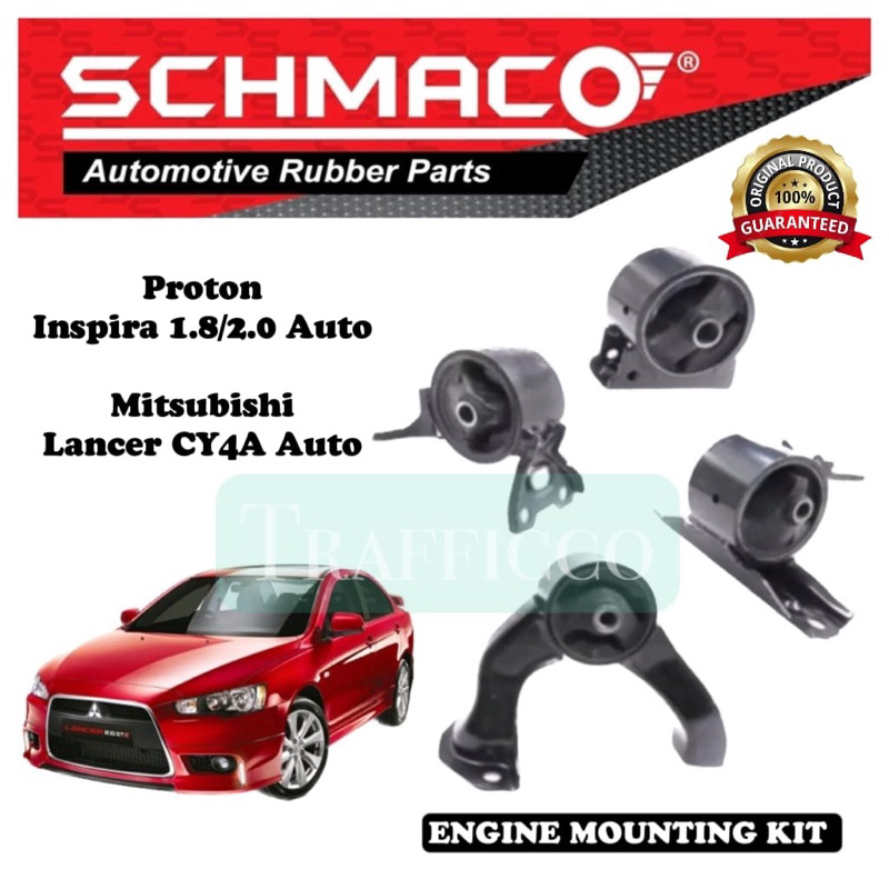 Schmaco Proton Inspira Mitsubishi Lancer Cy4a Auto Engine Mounting Kit ...
