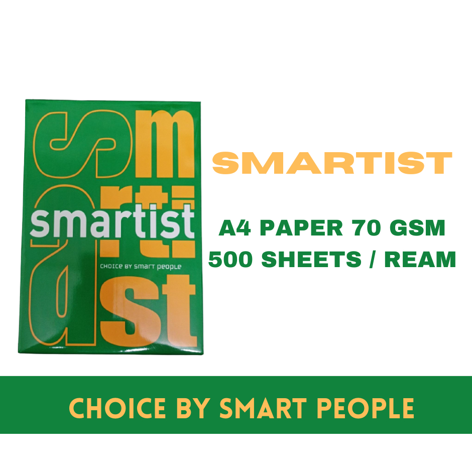 Smartist A4 Paper 70 GSM (500 sheets) | Shopee Malaysia
