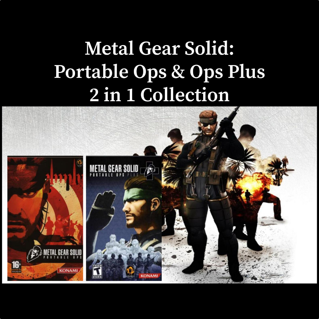 (PC) Metal Gear Solid: Portable Ops Series 2 in 1 Collection [Digital ...