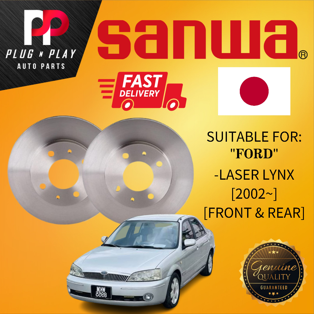 FORD LASER LYNX [2002~] FRONT ( DEPAN ) / REAR ( BELAKANG ) DISC ROTOR ...