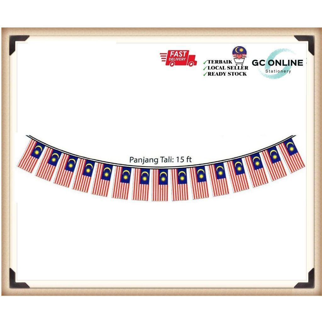 6"X12" Malaysia Flag Line / Pahang Flag Line / Malaysia & All State ...