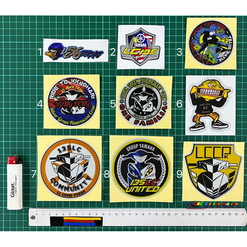 Stiker LC135 / LC135 Group / 135LC Community / 135LC United / 135Lc ...