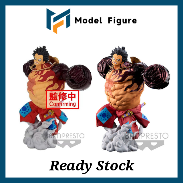 Banpresto 眼镜厂 - One Piece BWFC Monkey D Luffy Gear 4 The Original / The ...