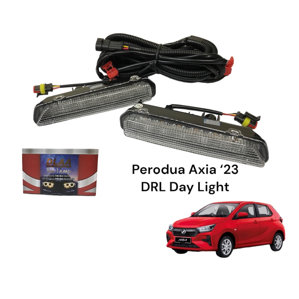 Perodua Axia '23 DRL Day Light | Shopee Malaysia