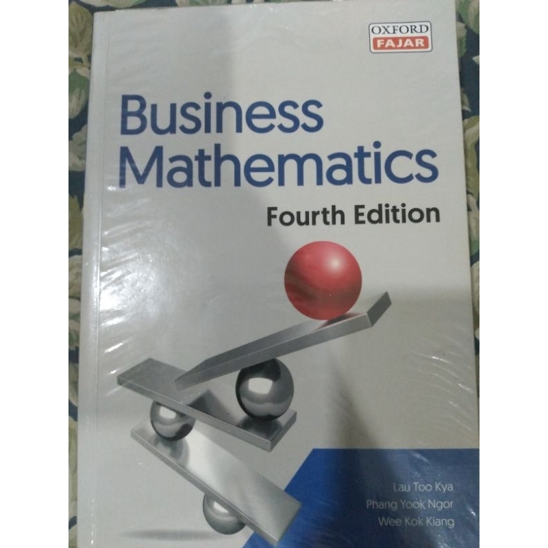 Business Mathematics (fourth edition) | Shopee Malaysia