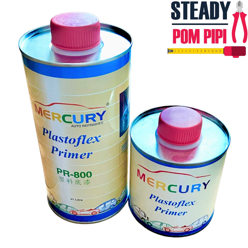 MERCURY PLASTOFLEX PRIMER / PLASTIC PRIMER PR-800 / PRIMER BAMPAR ...