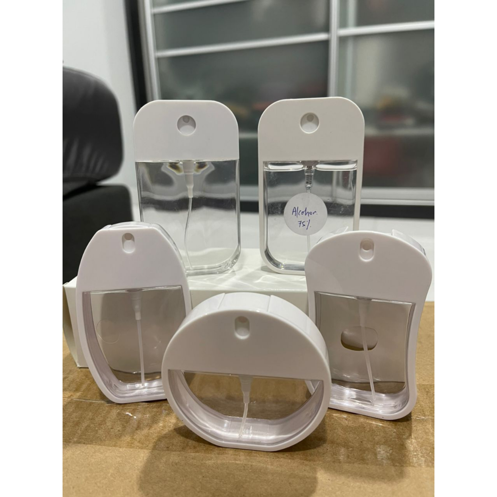 Botol kosong plastik murah(1pc)38ml/45ml/50ml travel refillable empty spray bottle perfume ...