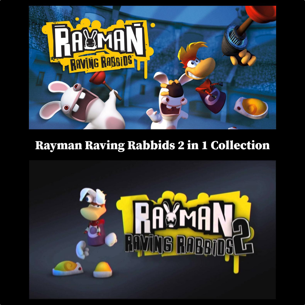 (PC) RAYMAN RAVING RABBIDS 2 in1 Collection [Digital Download] | Shopee ...