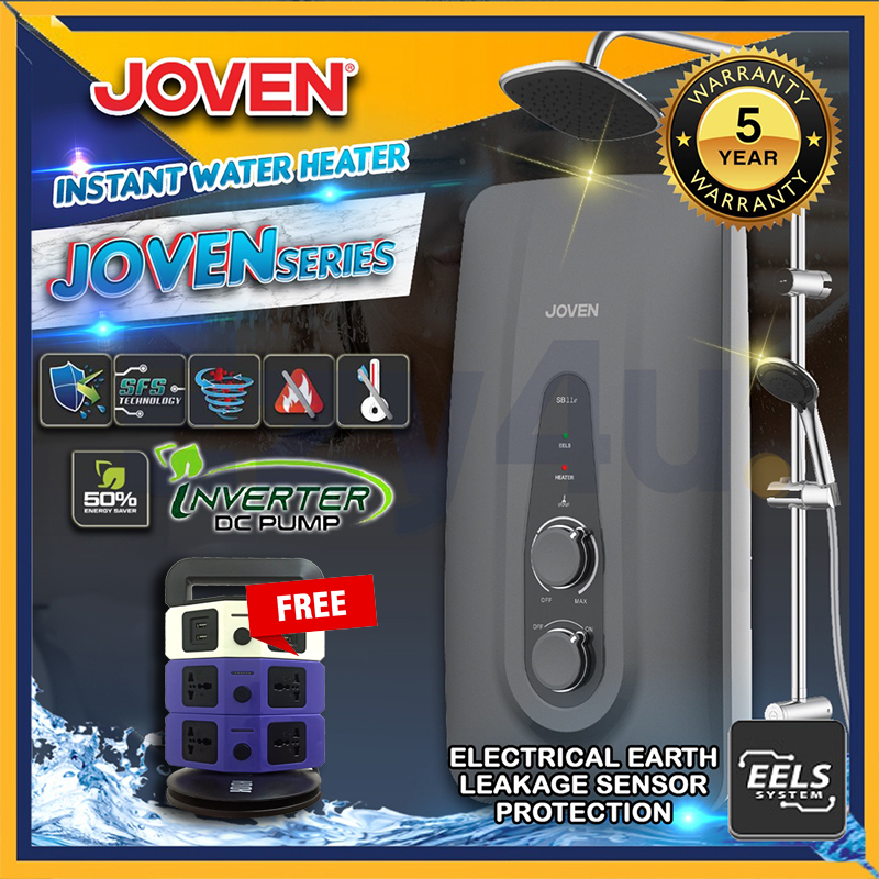 JOVEN Water Heater Instant SB11e SB11iP RS SL30e SL30iP SA8E SA10E Inverter DC 熱水器 with Pump ...