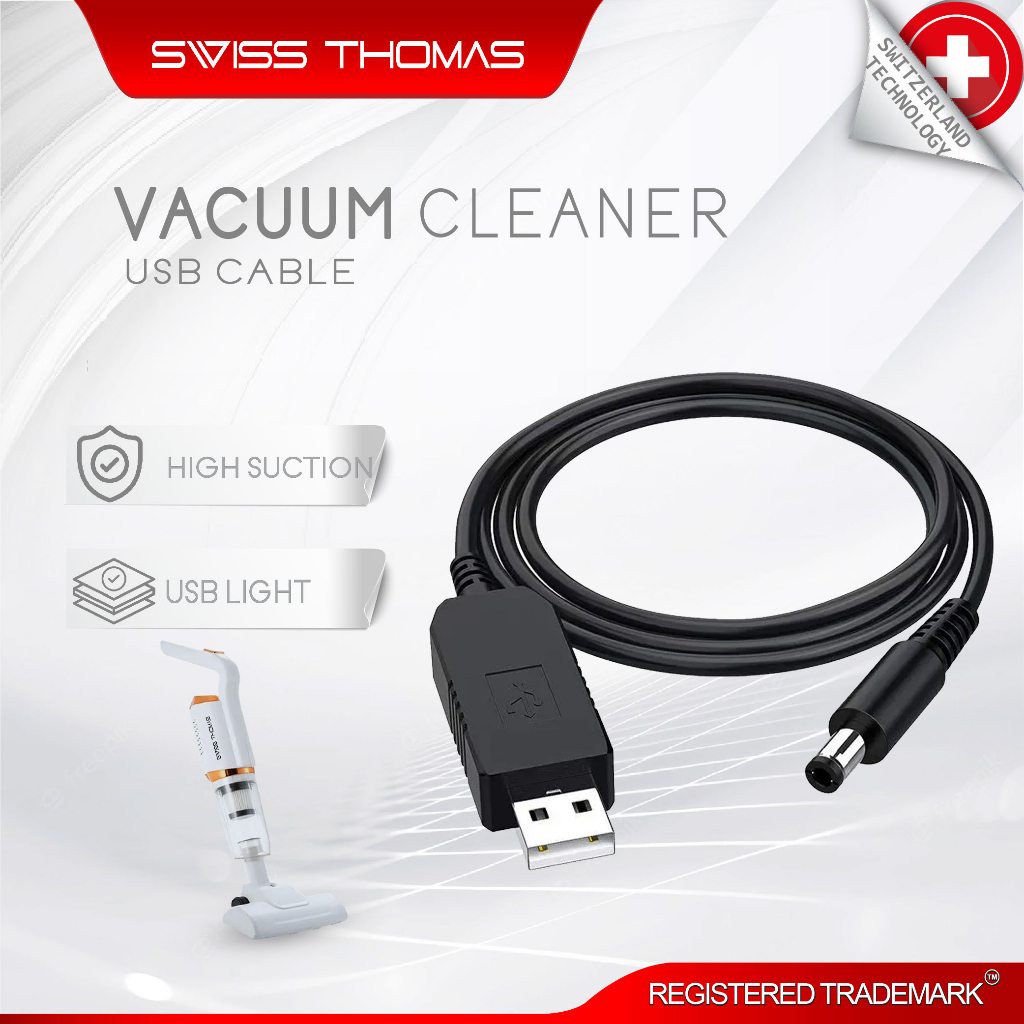 Swiss Thomas Vacuum Cleaner Charger Cable Plug USB Cable Boost ... Swiss Thomas Vacuum Cleaner Charger Cable Plug USB Cable Boost ...