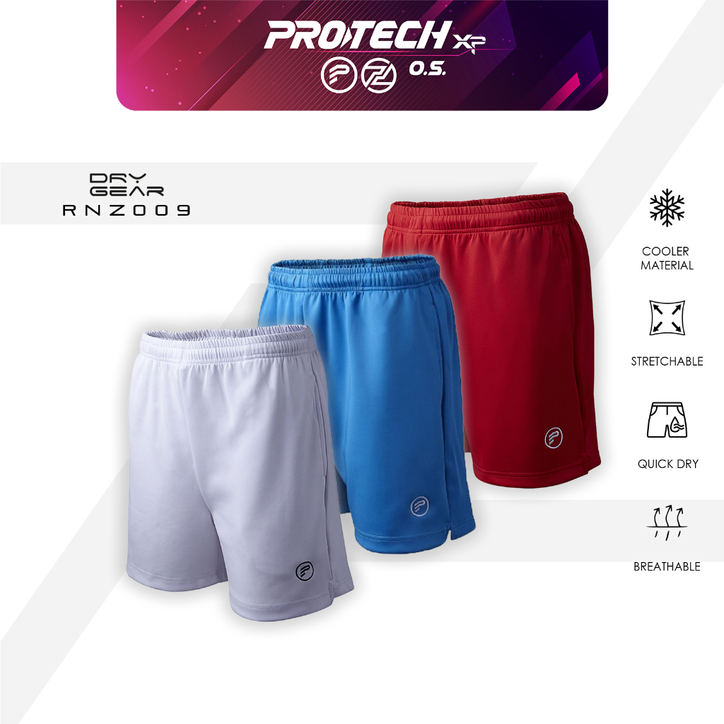 Protech Sport Training Short Pants Rnz009 Shopee Malaysia