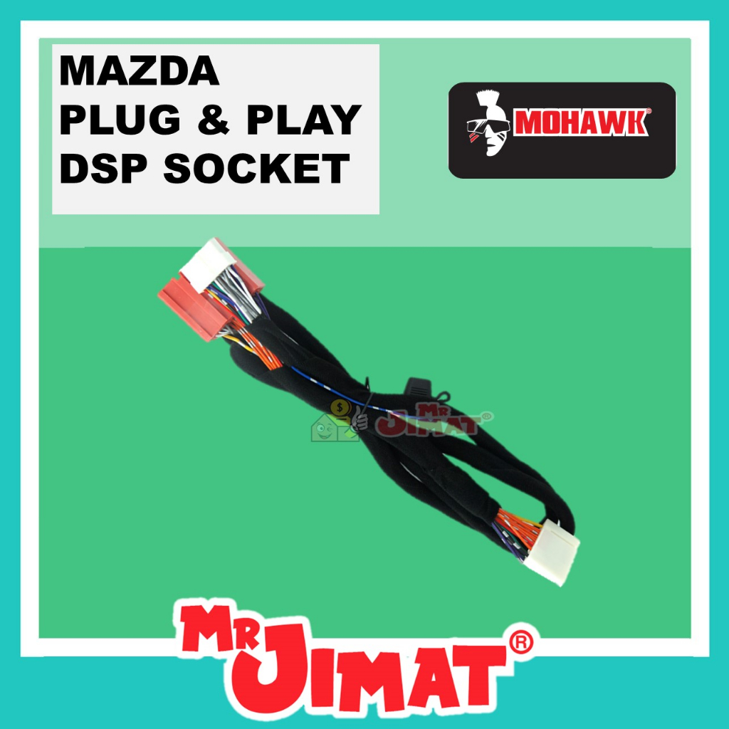 Mohawk Mazda DSP Plug and Play Socket for Android Player | Shopee Malaysia