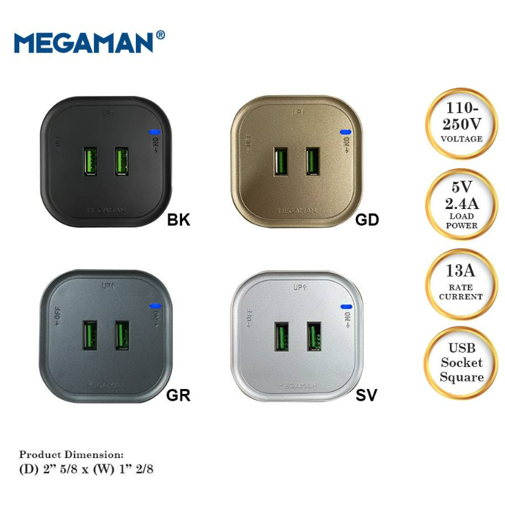 [SIRIM] MEGAMAN Power Track Socket SwitchReccesed/Surface 60CM 80CM ...