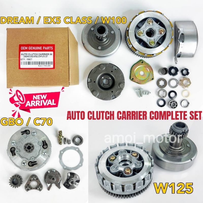 EX5 DREAM / CLASS / HIGH POWER W100 W125 GBO C70 FUTURE DASH 125 AUTO ...