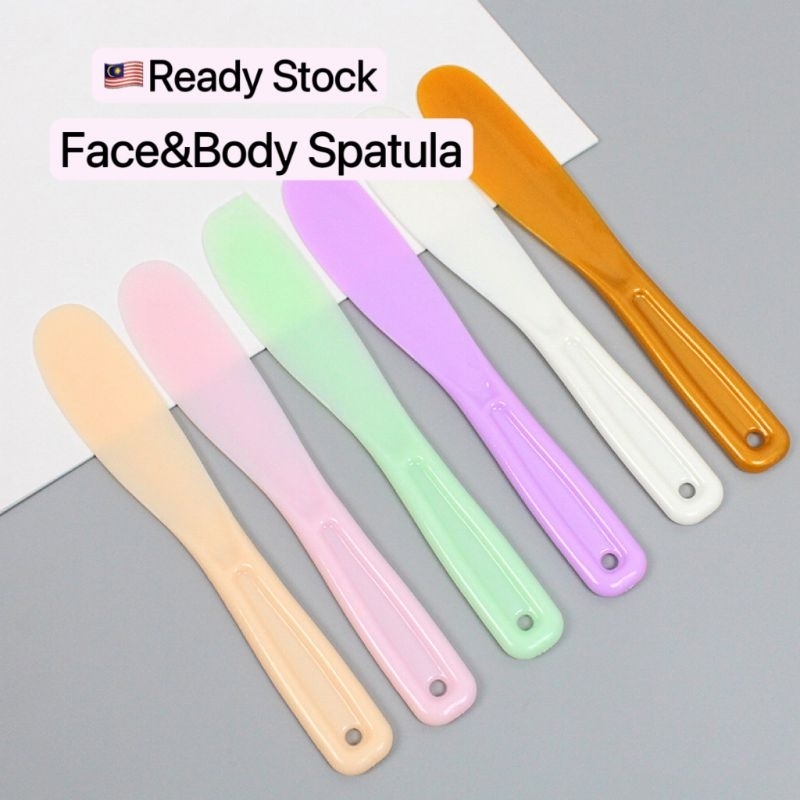 🇲🇾Stock FACIAL Spatula MASK Spatula PLASTIC Spatula FACIAL Tools 体膜棒 面膜棒 多次使用蜜蜡棒 | Shopee Malaysia